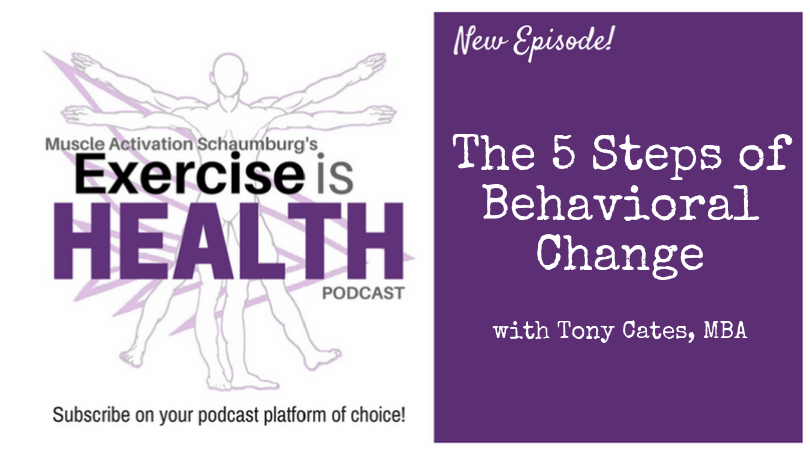 E51 - The 5 Steps of Behavioral Change with Tony Cates, MBA - Muscle ...