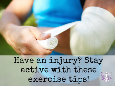 Have an injury? Stay active with these exercise tips! - MATSchaumburg