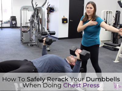 How To Safely Rerack Your Dumbbells When Doing Chest Press - Muscle ...